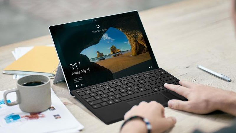 Mobile Advance | Microsoft Surface Pro Signature Type Cover Keyboard ...